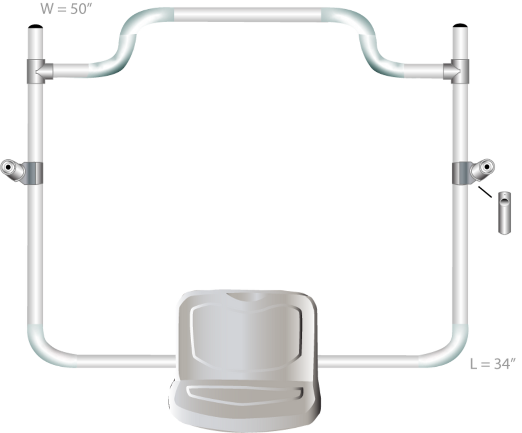 RMR 1-Bay Frame with Low-Back Seat for PhatCat and Thundercloud – Rocky ...